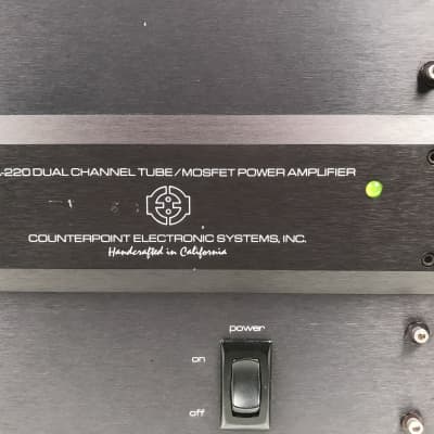 Counterpoint SA-220 Hybrid Amplifier | Reverb