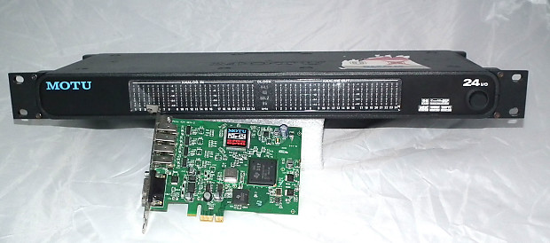 MOTU 24 i/O with PCIe 424 | Reverb