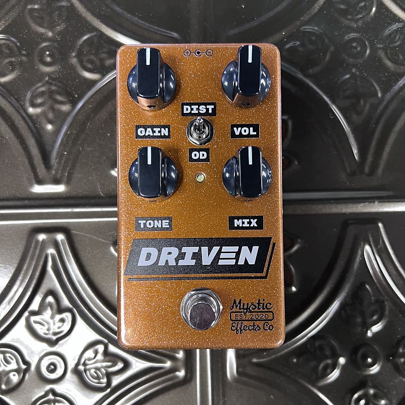 Mystic Effects Co Driven- Parallel Overdrive | Reverb