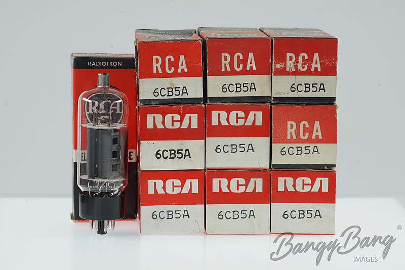 10 Vintage Box RCA 6CB5A / 6CB5 Premium Tube Valve - | Reverb