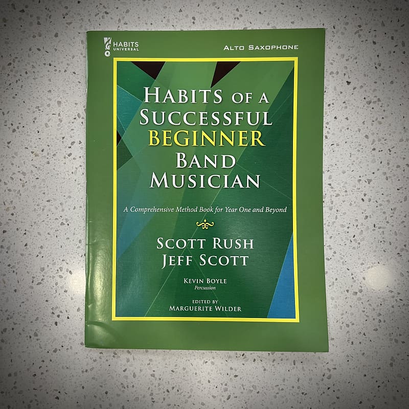 Habits of Successful Beginner Band Musician Method Book - | Reverb