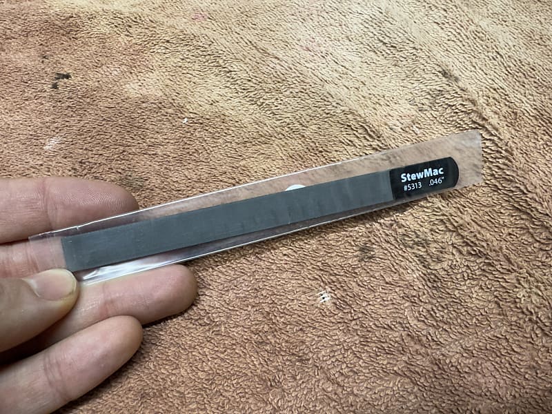 StewMac Gauged Nut File - .046” 2025 | Reverb