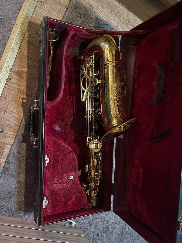 King zephyr saxophone 349221 1930-2000 - brass | Reverb