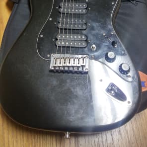 Fender Squire Stratocaster VII {7 String Strat) w/ Gig Bag & | Reverb