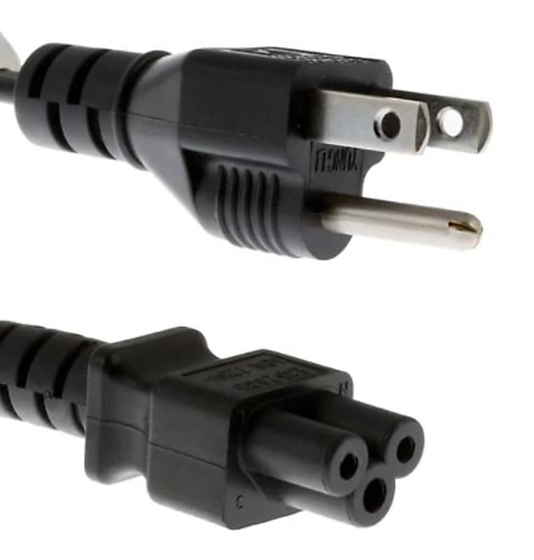 Roland Cable Clover leaf type power cord | Reverb