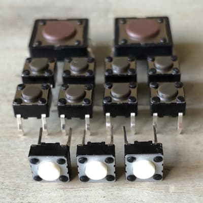 Digitech RP-3 Replacement Foot Switches & Data Entry / Edit | Reverb