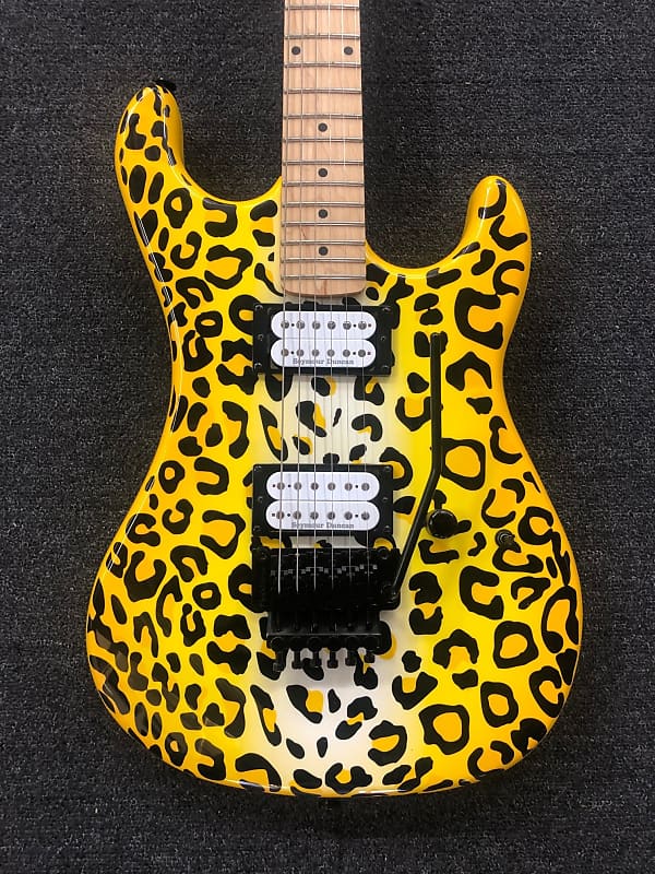 Kramer Pacer Vintage Satchel - Yellow Leopard | Reverb Canada