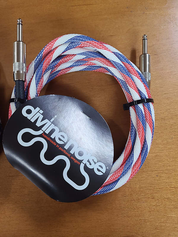 Divine Noise 15' Tech Flex Straight to Straight guitar cable | Reverb