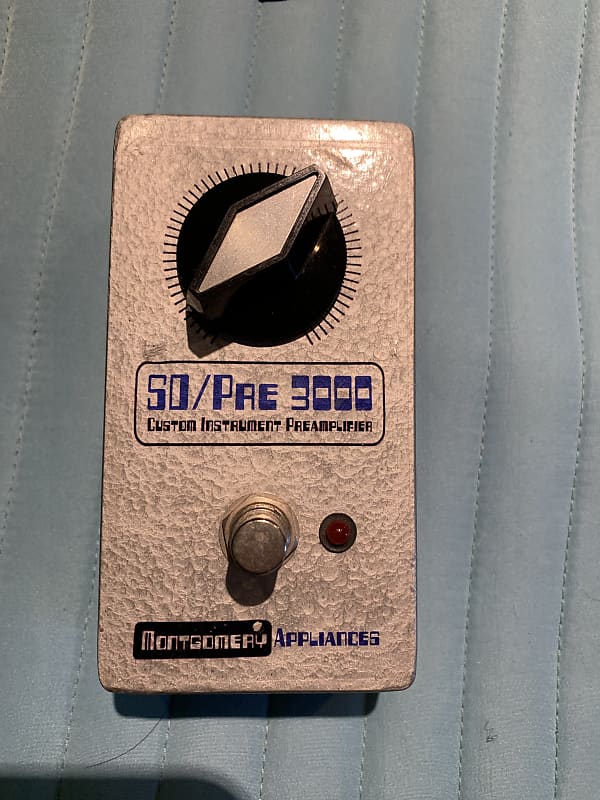 Montgomery Appliance SD/Pre 3000 ( the edge preamp pedal) | Reverb
