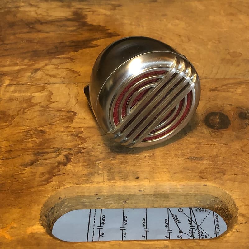 Vintage 1950's Astatic 200 Chopped Bullet Mic Crystal Element | Reverb