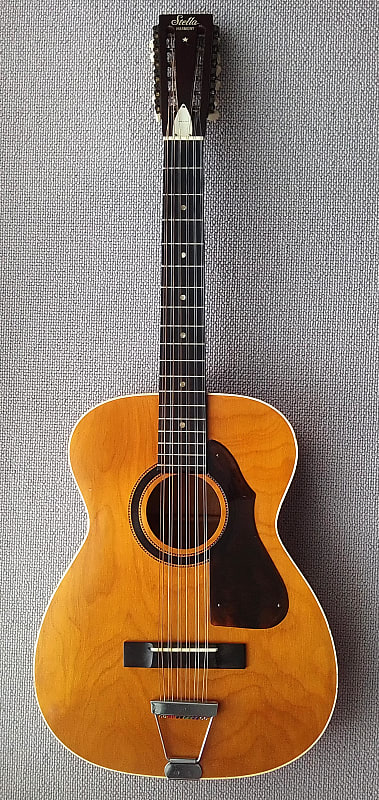 STELLA HARMONY H-913 12-STRING GUITAR (1968/69) in its | Reverb
