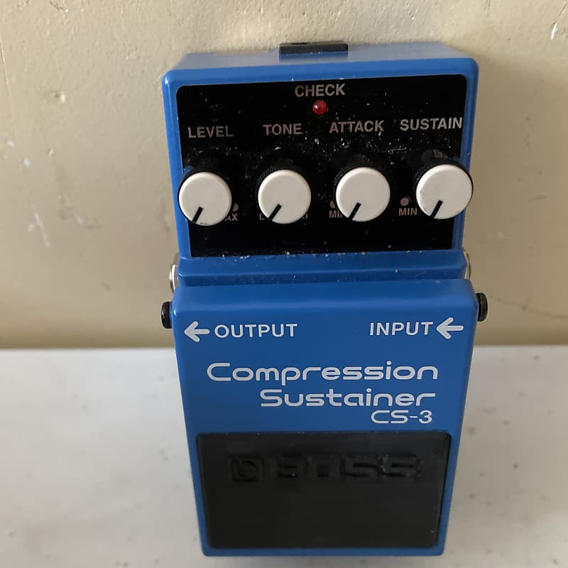Boss CS-3 Compression Sustainer (Silver Label) 1997 - Present | Reverb