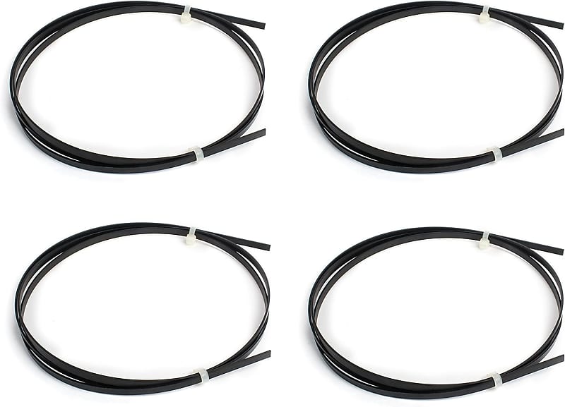 StewMac Black ABS Plastic Binding, 65 Inches (1651mm) long by | Reverb