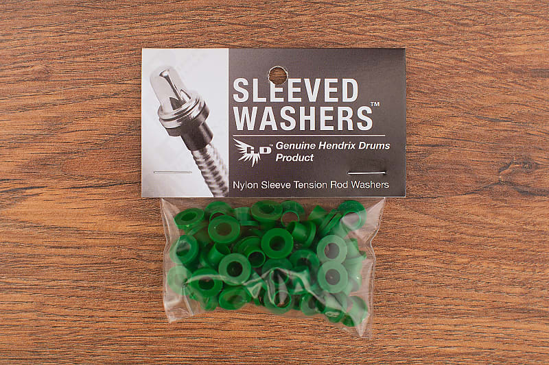 Hendrix Drums Green Nylon Sleeved Washers For Tension Ro | Reverb UK