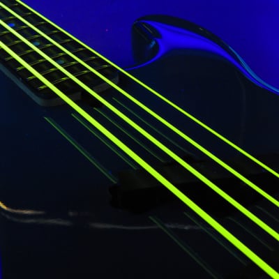 DR Strings NYB-45 Hi-Def Neon Yellow Strings | Reverb