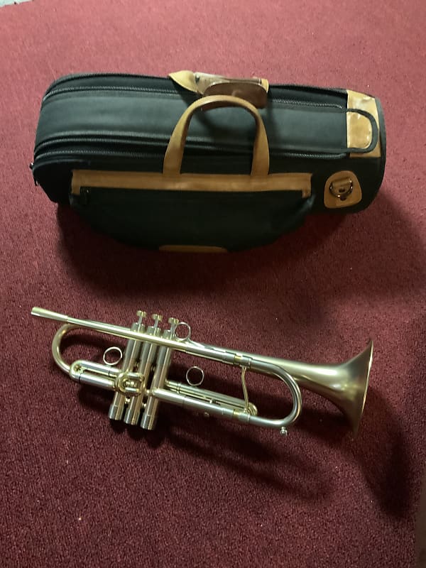 Used: Adams A4 Trumpet Custom Series Medium Large Bore. Gold | Reverb