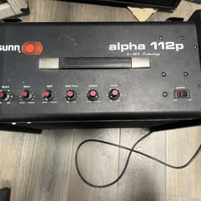 Sunn Alpha 112p 80s - Black | Reverb