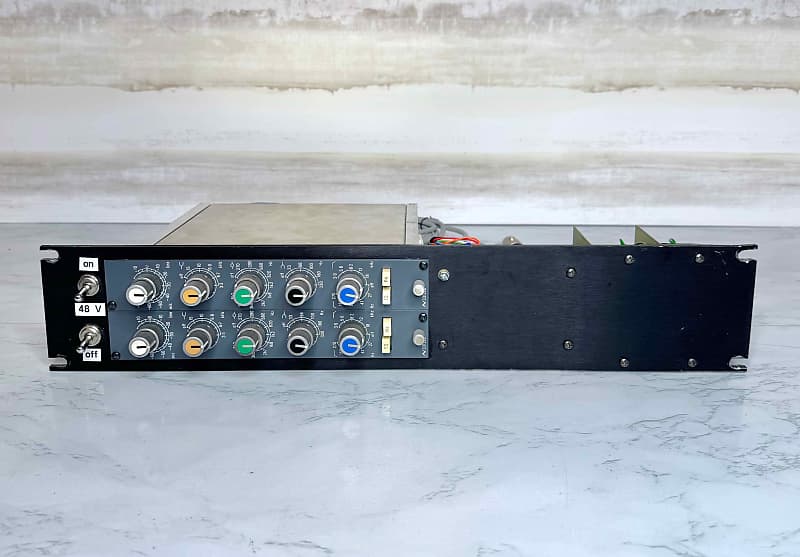 Neve 33122A Mic Preamp and Equalizer Racked Pair | Reverb