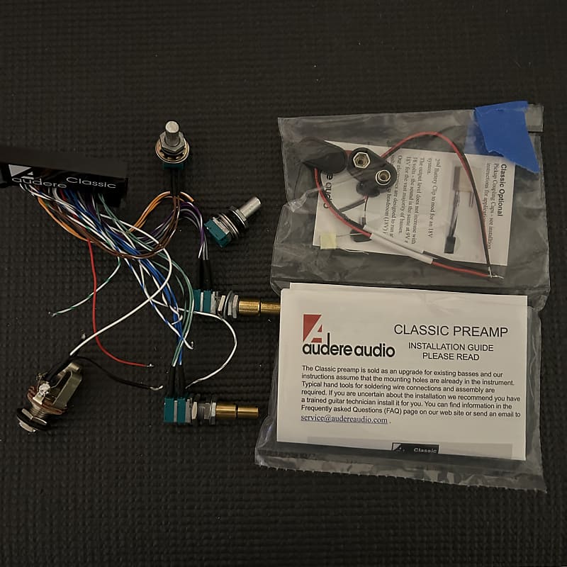 Audere Classic 4-Band 4-Hole Preamp | Reverb