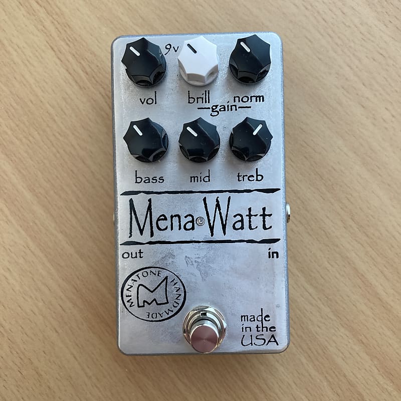 Menatone Menawatt - Hiwatt "amp-in-a-box" pedal | Reverb