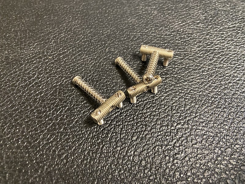 Genuine Fender Threaded Telecaster Bridge Saddles | Reverb
