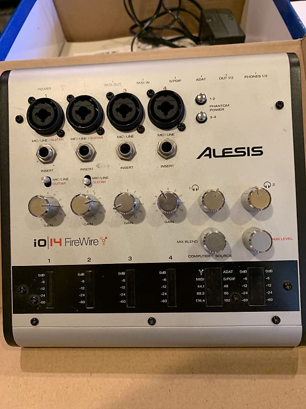 Alesis iO|14 4-Channel FireWire Recording Interface | Reverb