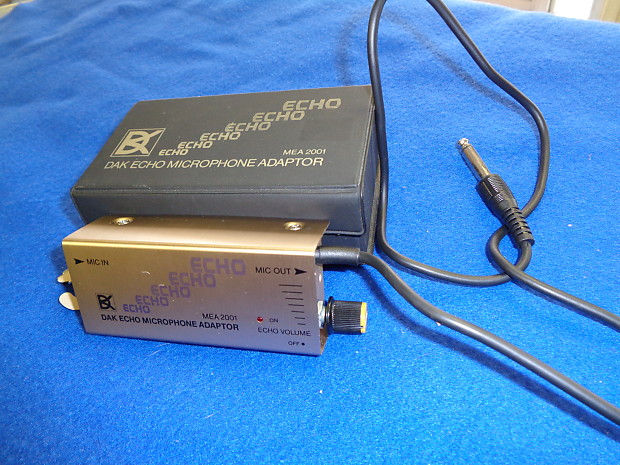 DAK Echo Microphone Adapter gold anodized | Reverb