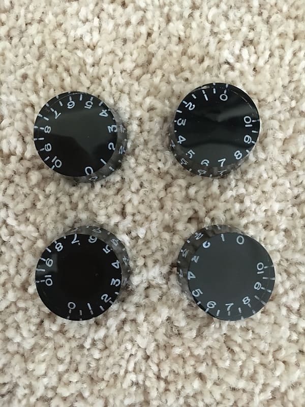 Gibson Genuine Gibson Speed Knobs - Black | Reverb