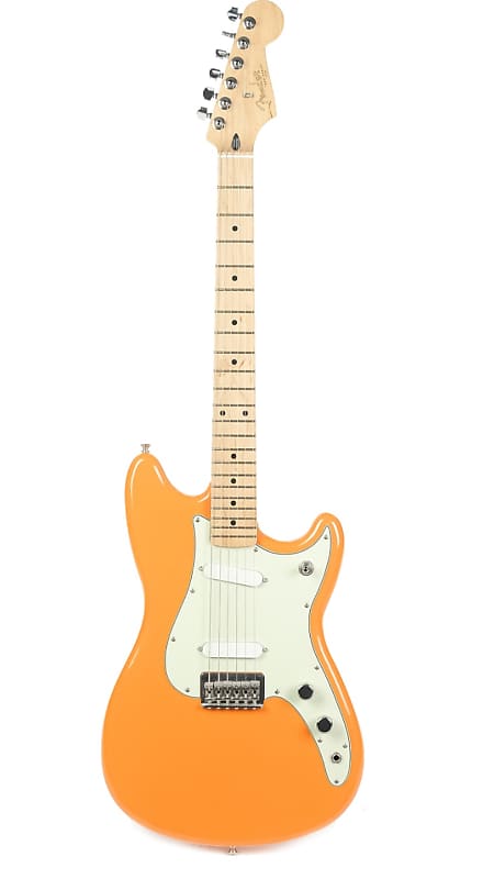 LAST PRICE DROP! Frank Iero OWNED Orange Fender Duo Sonic My | Reverb