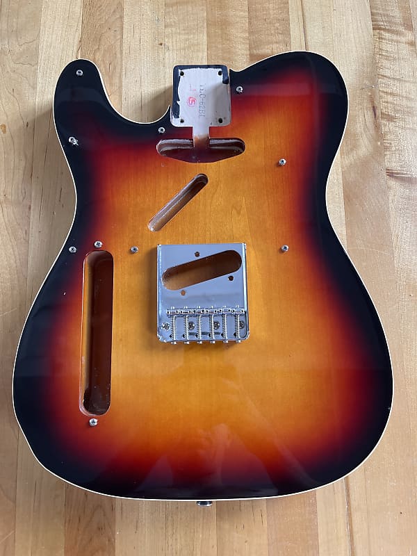 Fender TLC-62BL Left Handed Telecaster Custom Body Three Tone | Reverb