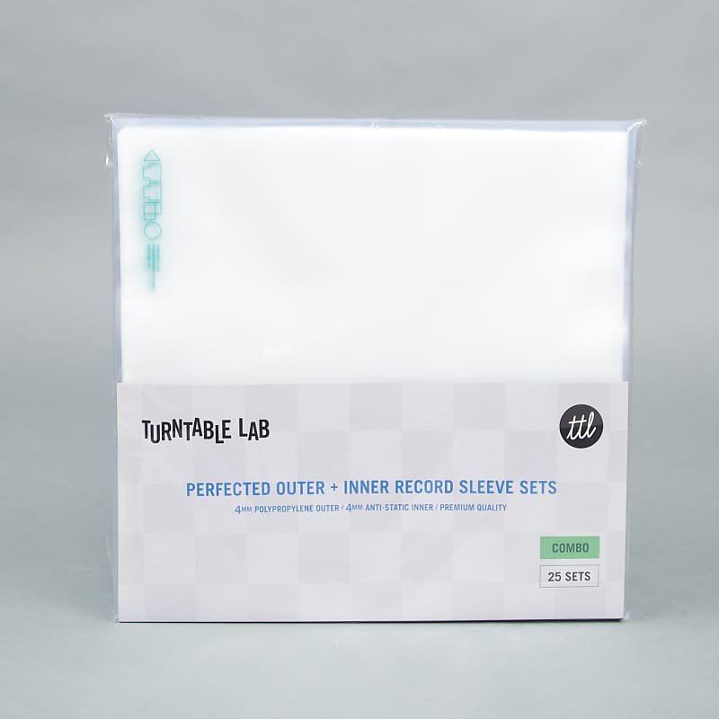 Turntable Lab: Perfected Outer / Inner Record Sleeves Combo | Reverb