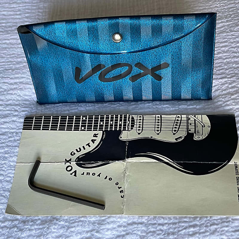 Vintage 1960’s VOX Accessory / Tool Pouch + Truss Wrench + | Reverb