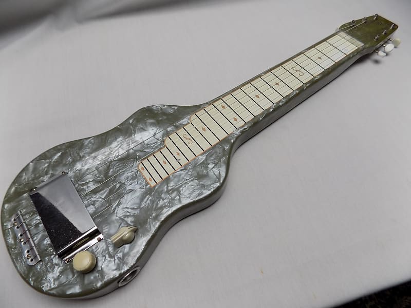 1950's Vintage Magnatone Lap Steel Electric Guitar Lapsteel | Reverb