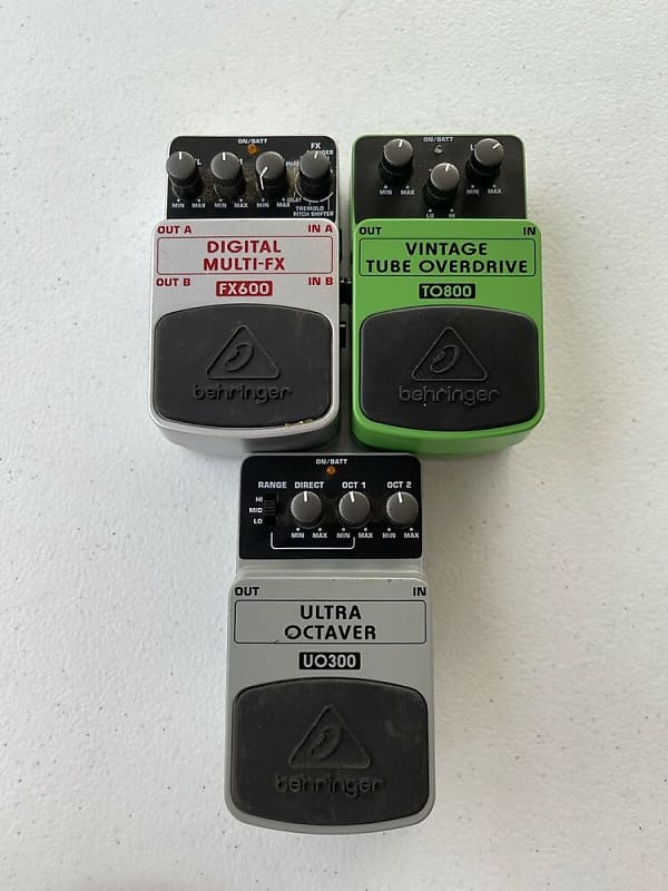 Behringer Digital Multi FX Ultra Octaver Tube Overdrive | Reverb