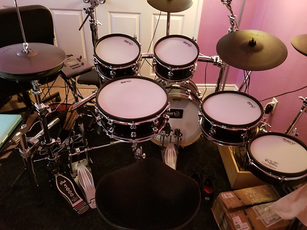 FULLY LOADED CUSTOM MADE ( Drum Tec) ELECTRONIC DRUM KIT: | Reverb