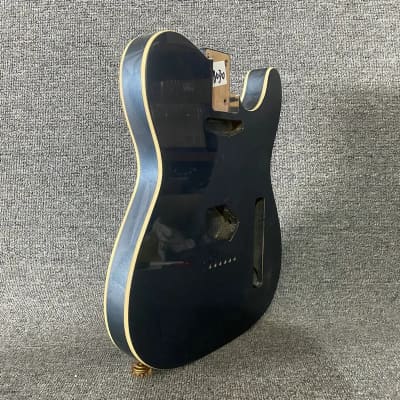 Metallic Blue Basswood Telecaster Tele Style Guitar Body | Reverb