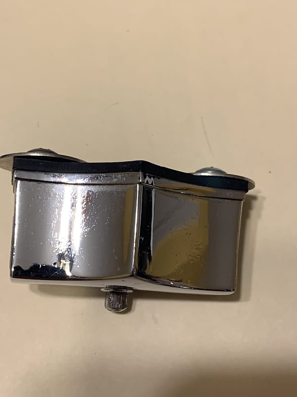 Darwin Fibes Tom Mount bracket 1990s Chrome | Reverb