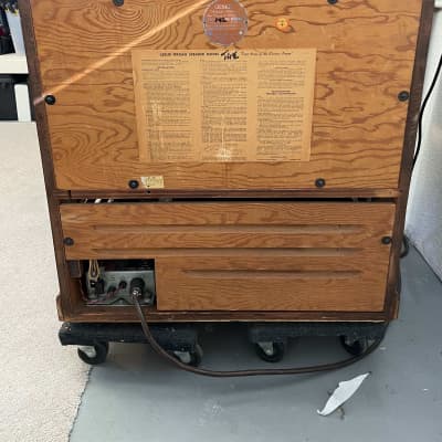 Hammond Model A 1935-1938 Mahogany W/ Leslie | Reverb