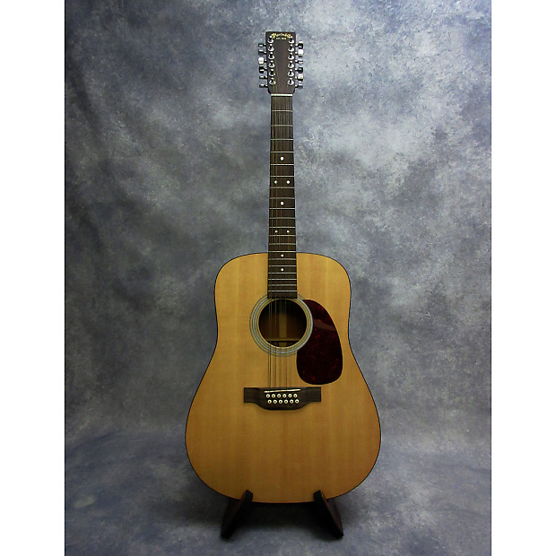 Martin D12-1 Dreadnought Acoustic 12 string Guitar Antique | Reverb