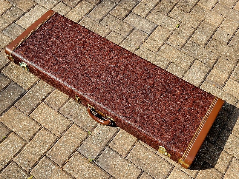 Fender Stratocaster/Telecaster Hardshell Case - Tooled | Reverb