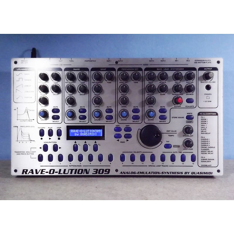 Quasimidi Rave-o-lution 309 | Reverb