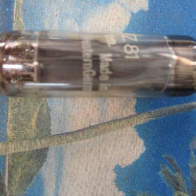 Vintage Telefunken EZ81 6CA4 Rectifier tube, West | Reverb Australia