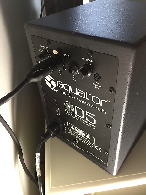 Equator D5 Studio Monitors w/ Case & XLR to TRS Cables | Reverb