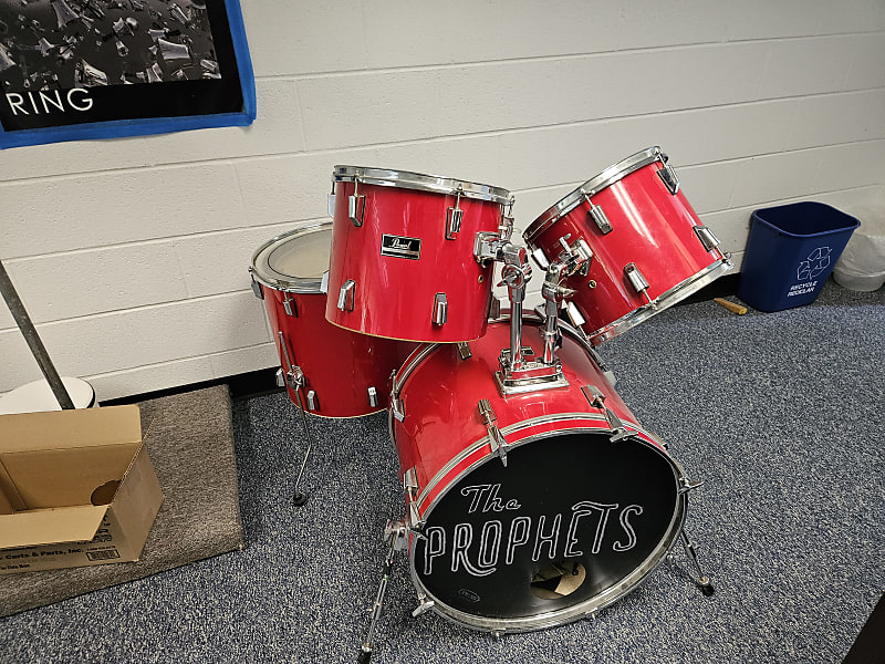 Pearl Export 1984 - Red | Reverb