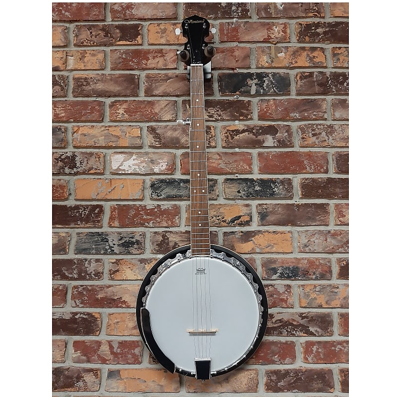 VBJ8 5-String Resonator Banjo Package with Gigbag, Strap, | Reverb