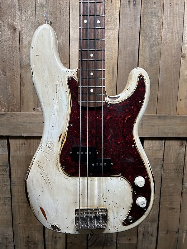 Fender Aged Precision Bass Guitar (Used) | Reverb