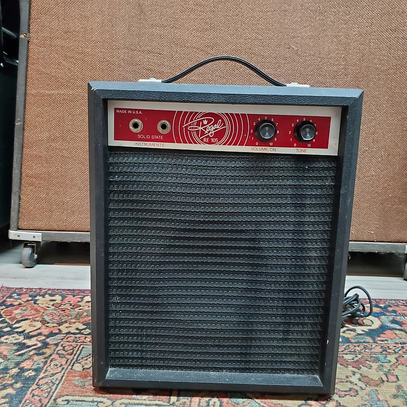 Vintage Regal RE-105 70's 5 Watt Amp | Reverb