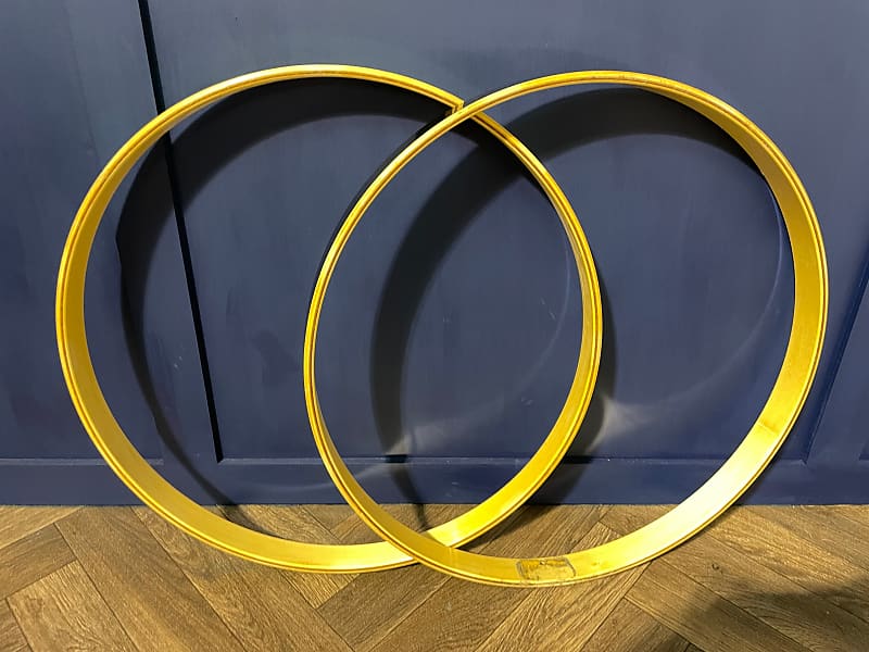 Pearl ELX Bass Drum 20” Wooden Hoops Rims Hardware #JW43 | Reverb