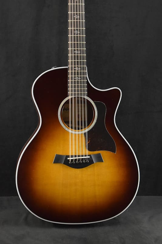 Taylor 454ce-R 12-String Rosewood Tobacco Sunburst | Reverb