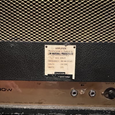 Marshall JMP-100 1968 - Plexi | Reverb